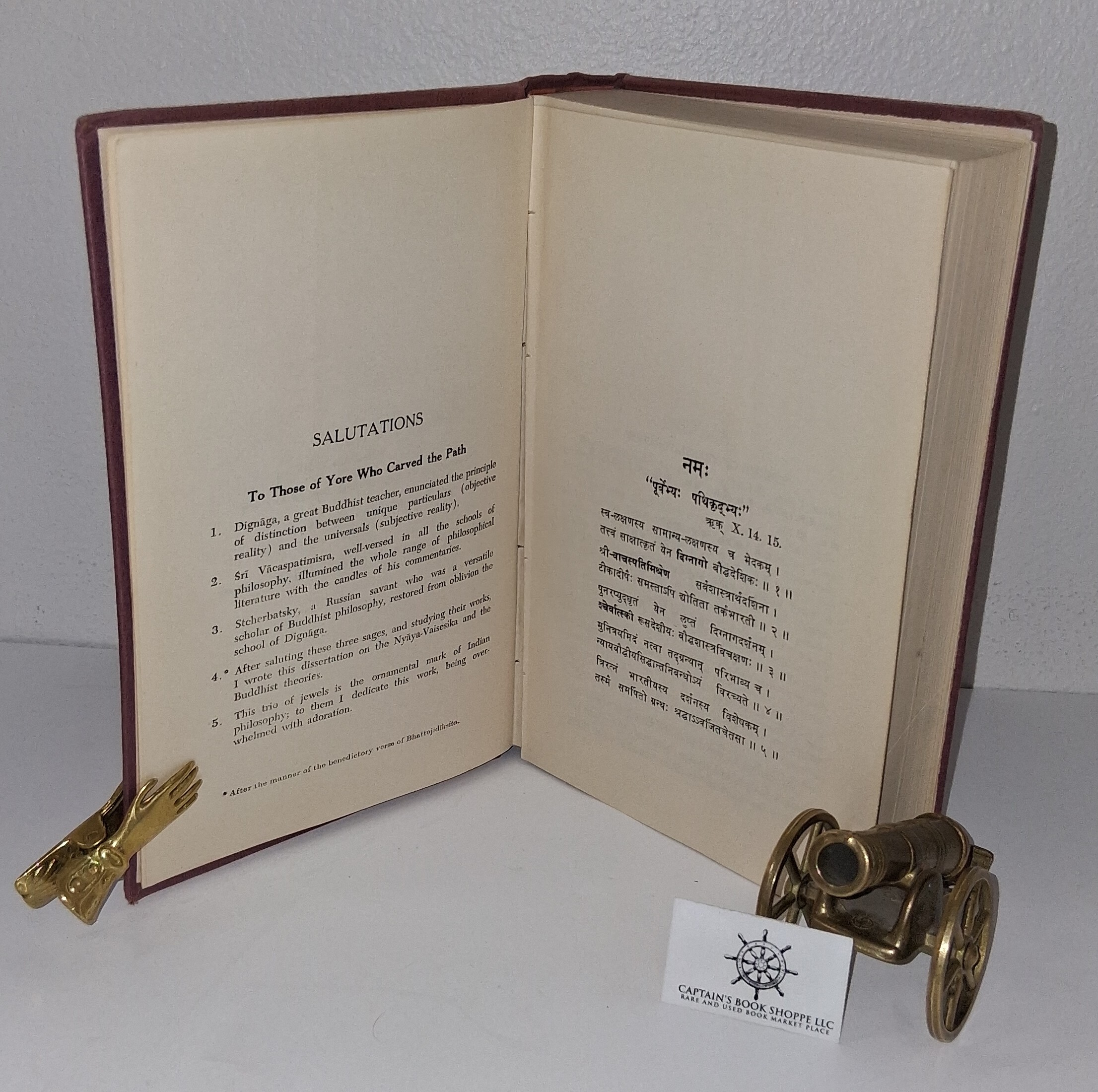 The Philosophy of Nnaya-Vaisesika and its Conflict with The Buddhist ...